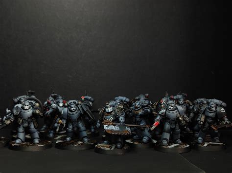 The Carcharodons Boarding Patrol Finished Candc Appreciated R Warhammer40k