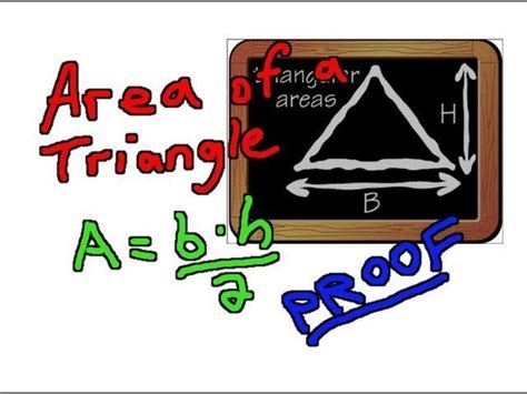 Area Of A Triangle A Simple Proof That A Bh2 Ramazingmathstuff Area Of A Triangle A Simple Proof That A Bh2 Ramazingmathstuff
