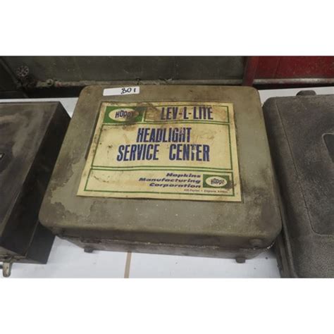 Hoppy Lev L Light Headlight Service Center Aiming Kit In Case Mcsherry Auction Service Ltd