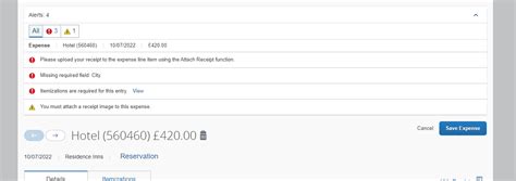 City Error In Expenses Sap Concur Community