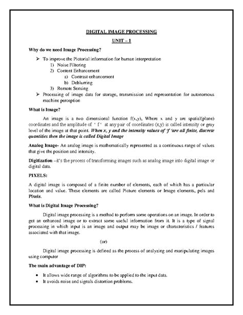Dipu5 Digital Image Processing Lecture Notes Image Compression Image Compression Is