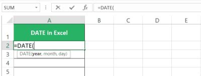 Excel Date Formula Explained Change Date Format Spreadsheeto