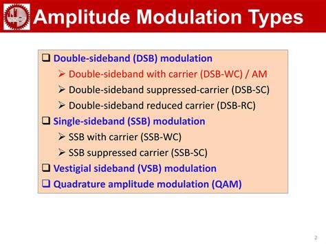 Amplitude Modulation Ppt