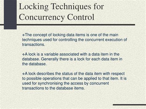 Ppt Transactions And Concurrency Control Powerpoint Presentation Free Download Id854105