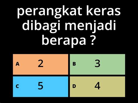 perangkat keras quiz
