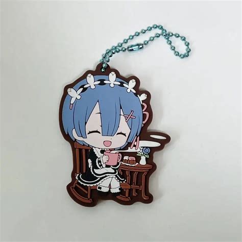 Rezero Rem Keyring 리제로 리제로렘 리제로제일복권 On Bunjang Global Site