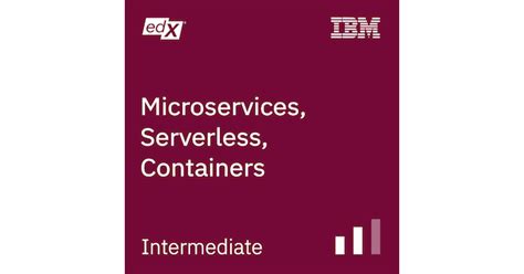 Microservices Serverless Containers Credly