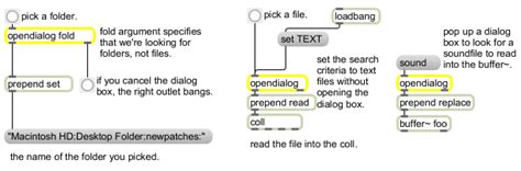 Opendialog Reference