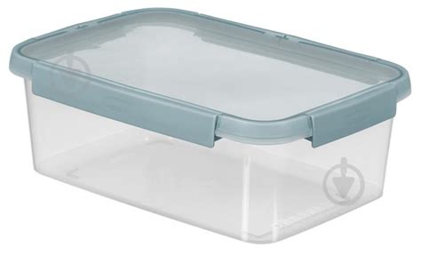 ᐉ Контейнер харчовий Curver Smart Fresh Eco Line 3 5 л високий прозорий блакитний • Краща ціна в