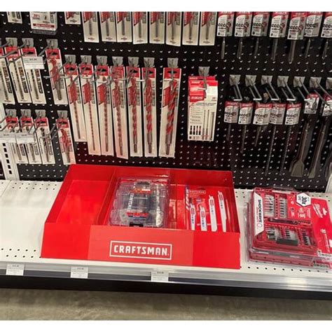 Wm Display Group 9537 Display Bin 3 H X 155 W X 24 D Red Steel Craftsman Bin Display Red