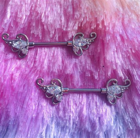 Unique Body Piercings With Crystal Stones