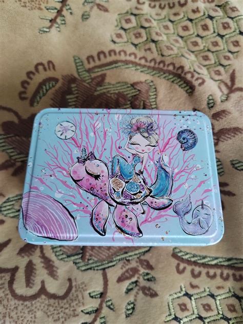 Шкатулка для украшений металл 12 3х9 2х6 5 см в ассортименте Русалка Y6 6110 в Москве цены