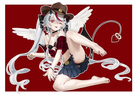 Agemmata Remilia Nephys Phase Connect Toe Point Highres 1girl