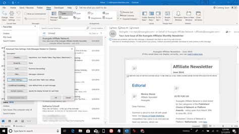 How To Change The Font Size Of The Outlook Message List
