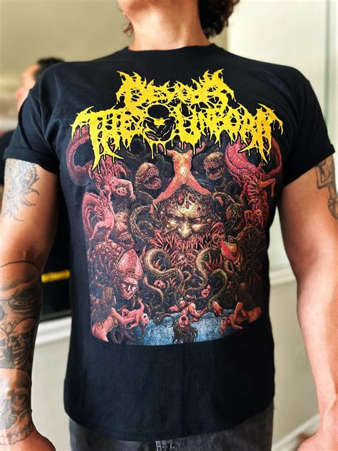 Official Devour The Unborn Malevolent Reign T Shirt Absolute Violence Records
