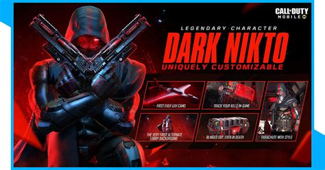 Codm Nikto Going Dark With The Very First Legendary Skin