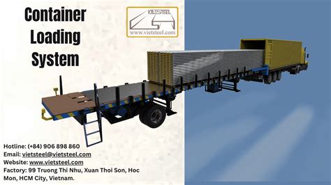 Container Loading System An Optimal Solution For Modern Logistics Vietsteel Machinery