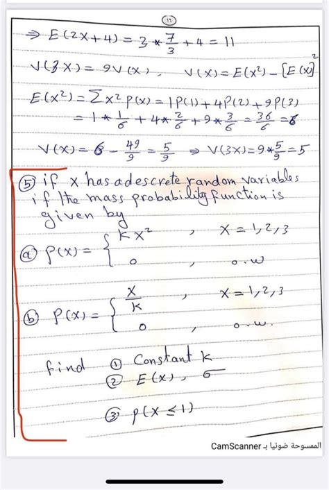 Solved W Lif X Has Continous Random Variables E The