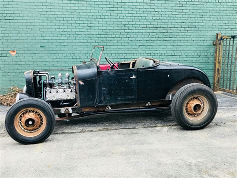 Classic Hot Rod With A Traditional Look Black Hot Rod Style Classic