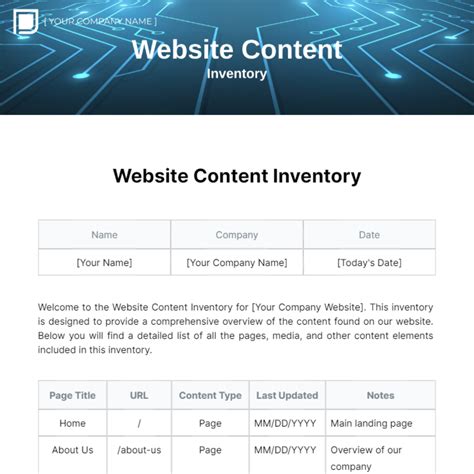 FREE Inventory Templates Edit Online Download Template Net