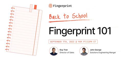 Fingerprint On Linkedin Webinar Fingerprint 101 Intro To Fingerprint