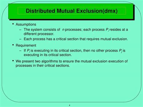 ppt mutual exclusion mx and deadlock dl handling powerpoint