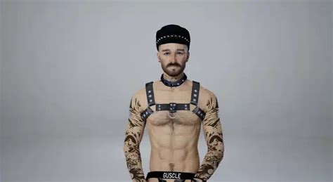 Inzoi Male Bdsm Outfit Mod Add Bold Kink Aesthetics To Your Virtual World