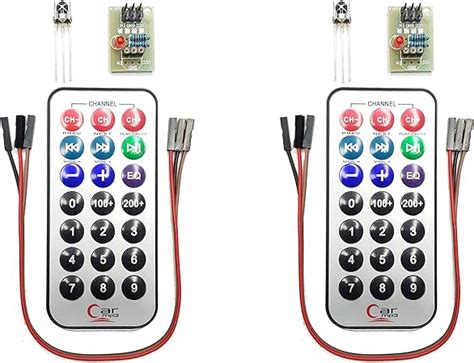 Amazon co jp DIYables 赤外線リモコンキット 21キーコントローラーとレシーバー付き Arduino ESP32