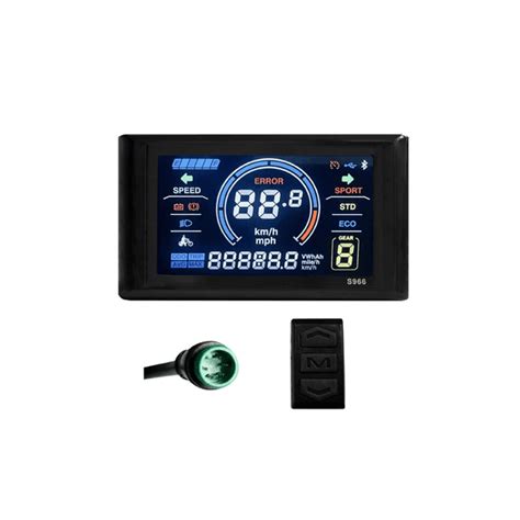 Electric Bike Display 24v 72v Waterproof Lcd Display S966 Electric Bike