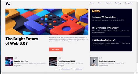 Sparks Frontend Mentor