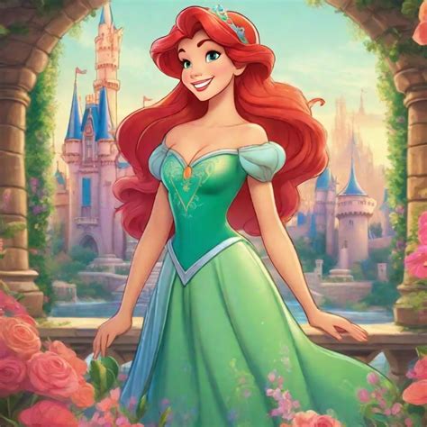Vivid Super Detailed Full Body Ariel Disney Princ