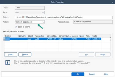 Sap Gui Security An Action Triggered By The Server Was Denied Based On
