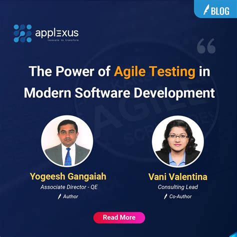Vani Valentina On Linkedin The Power Of Agile Testing In Modern Software Development