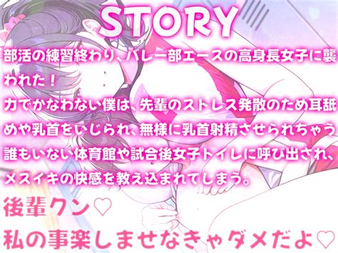 バレー部エースのデカ女に乳首開発されちゃった僕~乳首責めカウントダウンで雑魚乳首イカせてあげる~ [チクシャッ ] 预告作品 Dlsite