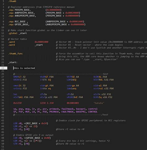 Github Realtristcortexm7 Sublime Asm Syntax Syntax Highlighting Sublime Text Package For