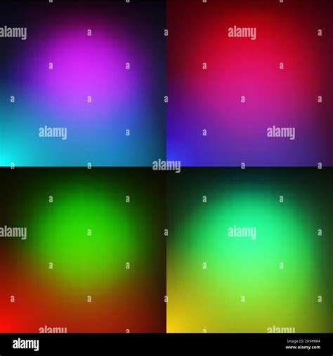 Set Of Abstract Decorative Blurred Backgrounds Elements For Design Stock Vector Image And Art Alamy