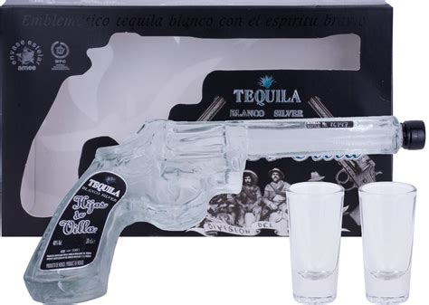 Hijos De Villa Tequila Blanco Edición Revolver 200 Ml Mx