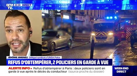 Refus Dobtempérer Deux Policiers En Garde à Vue 1410