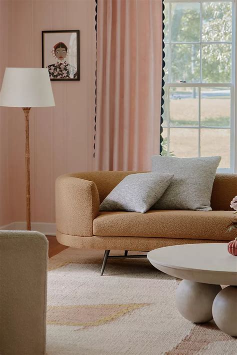 Sonali Ash Wood Round Coffee Table Anthropologie Uk