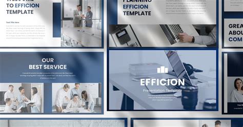 Efficion Шаблон Keynote доклада для бизнес презентации Шаблоны презентаций Envato Elements