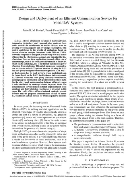 Design And Deployment Of An Efficient Communication Service For Multi
