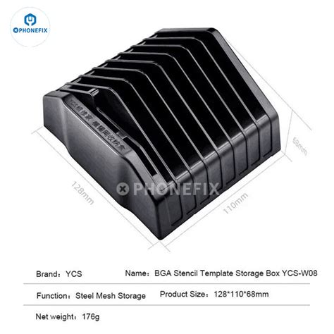 Bga Tin Template Steel Mesh Organizing Classifying Storage Box Bga Tin Template Steel Mesh Organizing Classifying Storage Box