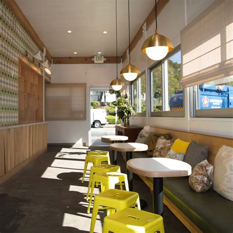 Mobys Little Pine Vegan Cafe Features Modernism Influenced Interior By