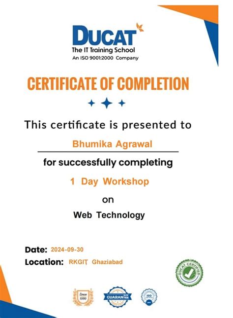 bhumika agrawal on linkedin thrilled to receive my certificate from the one day workshop on web…