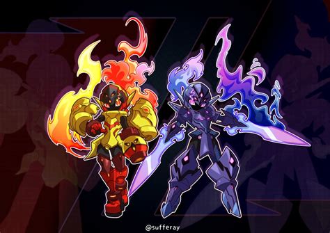 Ceruledge And Armarouge Pokemon Drawn By Pokemon Danbooru