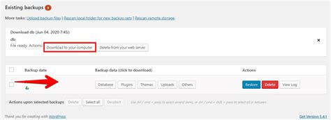 Backup Restore Wordpress Site With Updraftplus Wpstairs