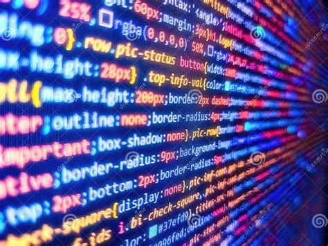 Web App Coding Php Code On Blue Background In Code Editor Admin