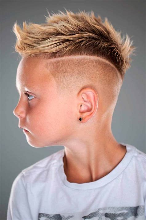Faux Hawk Fade With Tail