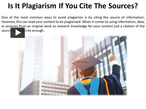 PPT Is Citing The Sources Plagiarism PowerPoint Presentation Free To Download Id F