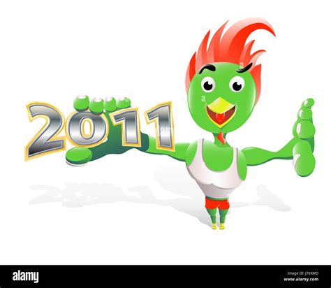 Macho Heroes Cartoon Cock Lawn Green Superhero Rooster Muscular Sinewy